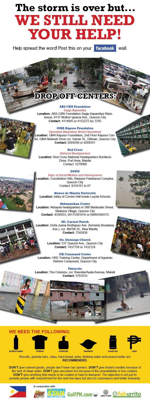 Let's help participate in flood disaster relief efforts
